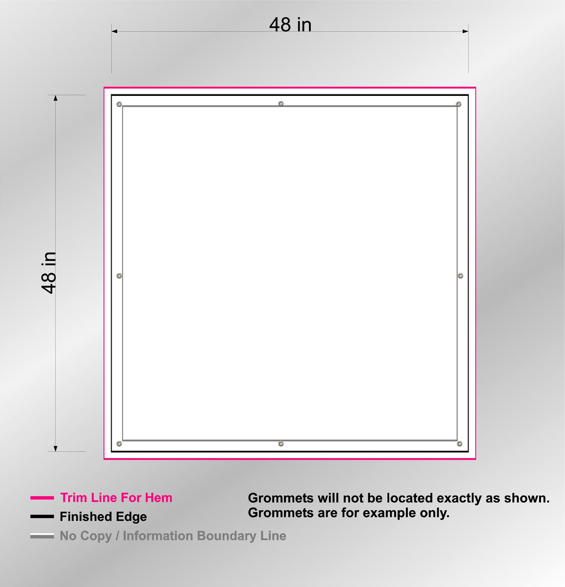 Full-color Banner with Hem and Grommets – Prosigns and Graphics
